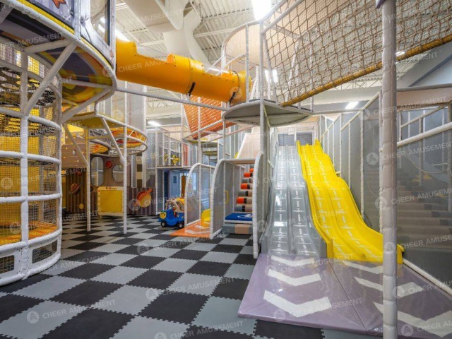 Comprehensive Indoor Playground Toddler Zone Space